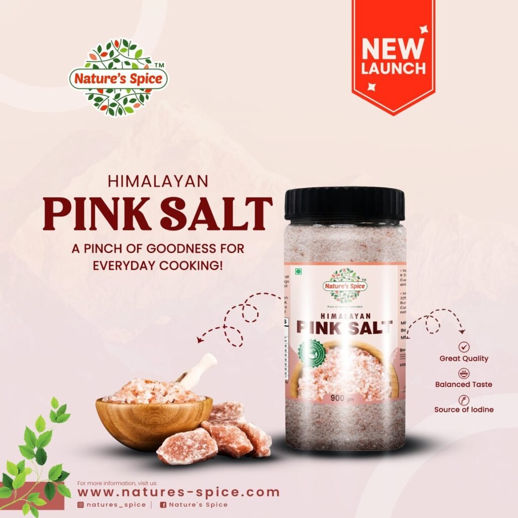 Himalayan Pink Salt – Pure Sendha Namak | Nature’s Spice